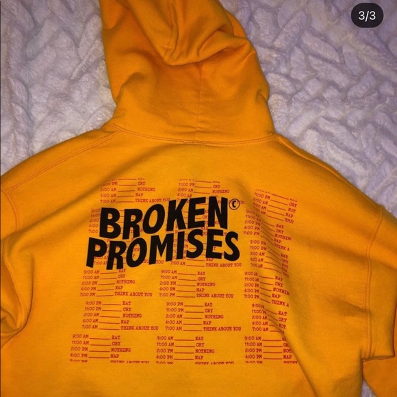 broken promises | Sweaters | Copped Broken Promises Hoodie | Poshmark